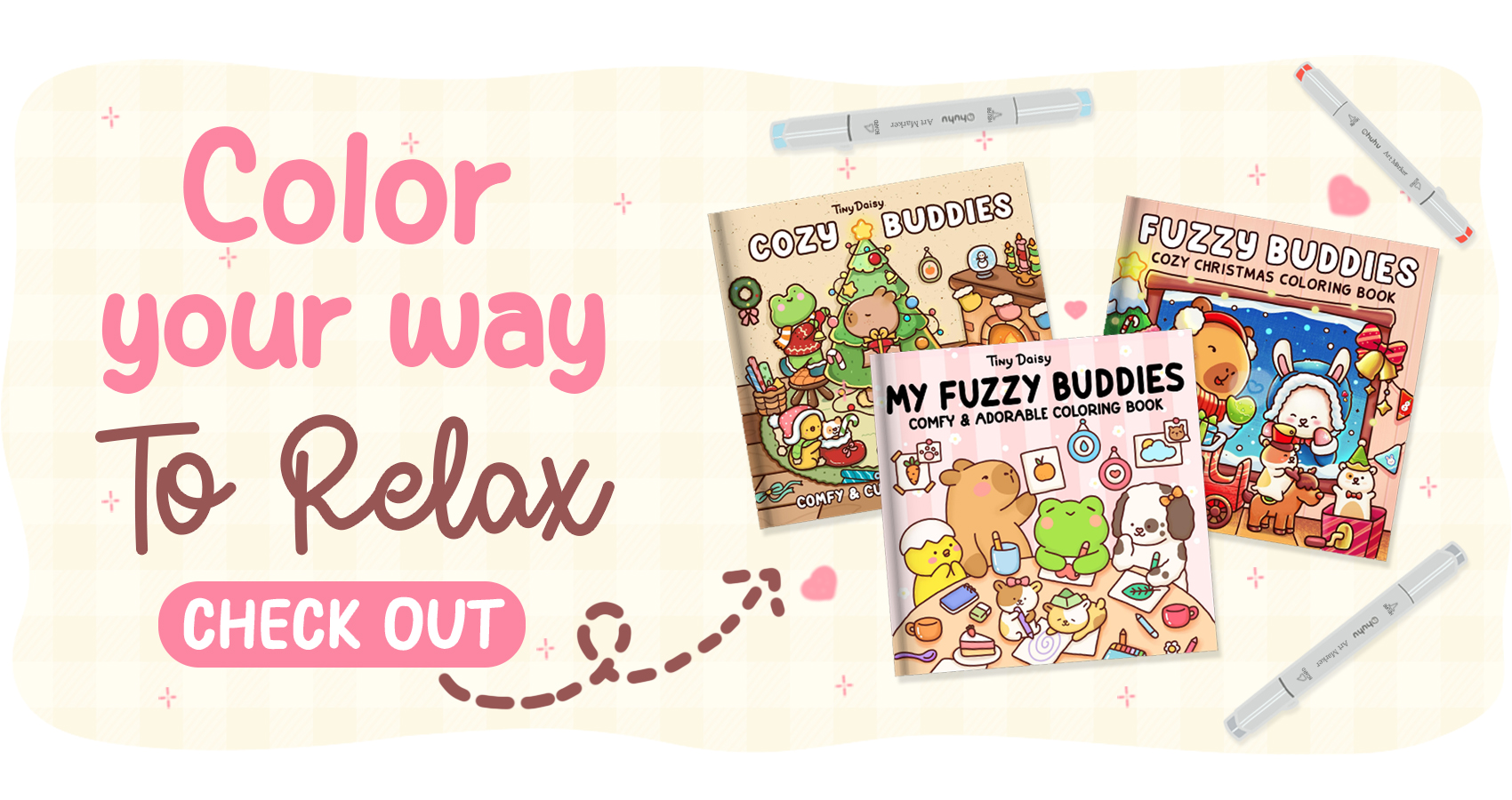 Tiny Daisy - Little Corner for Coloring - Tiny Daisy