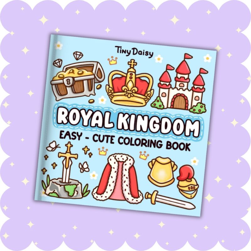 Royal Kingdom Coloring Book - Tiny Daisy